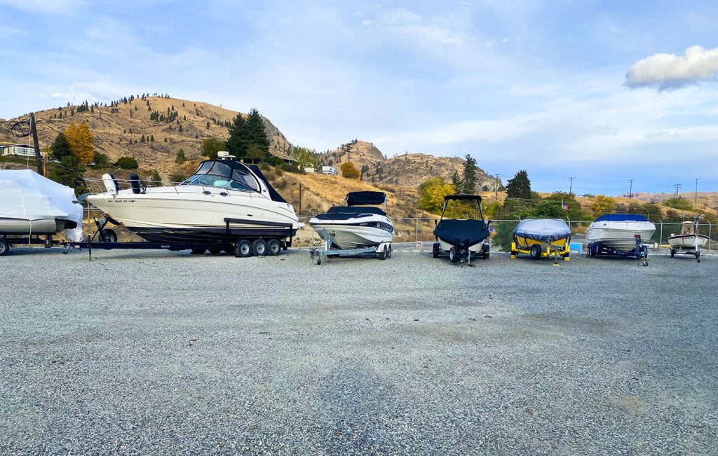 Boat Storage in Orondo, WA - Chelan Boat Storage